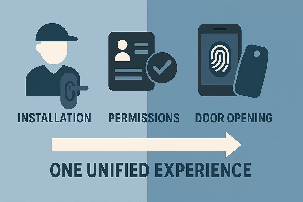 Three digital door access experiences - KIWI